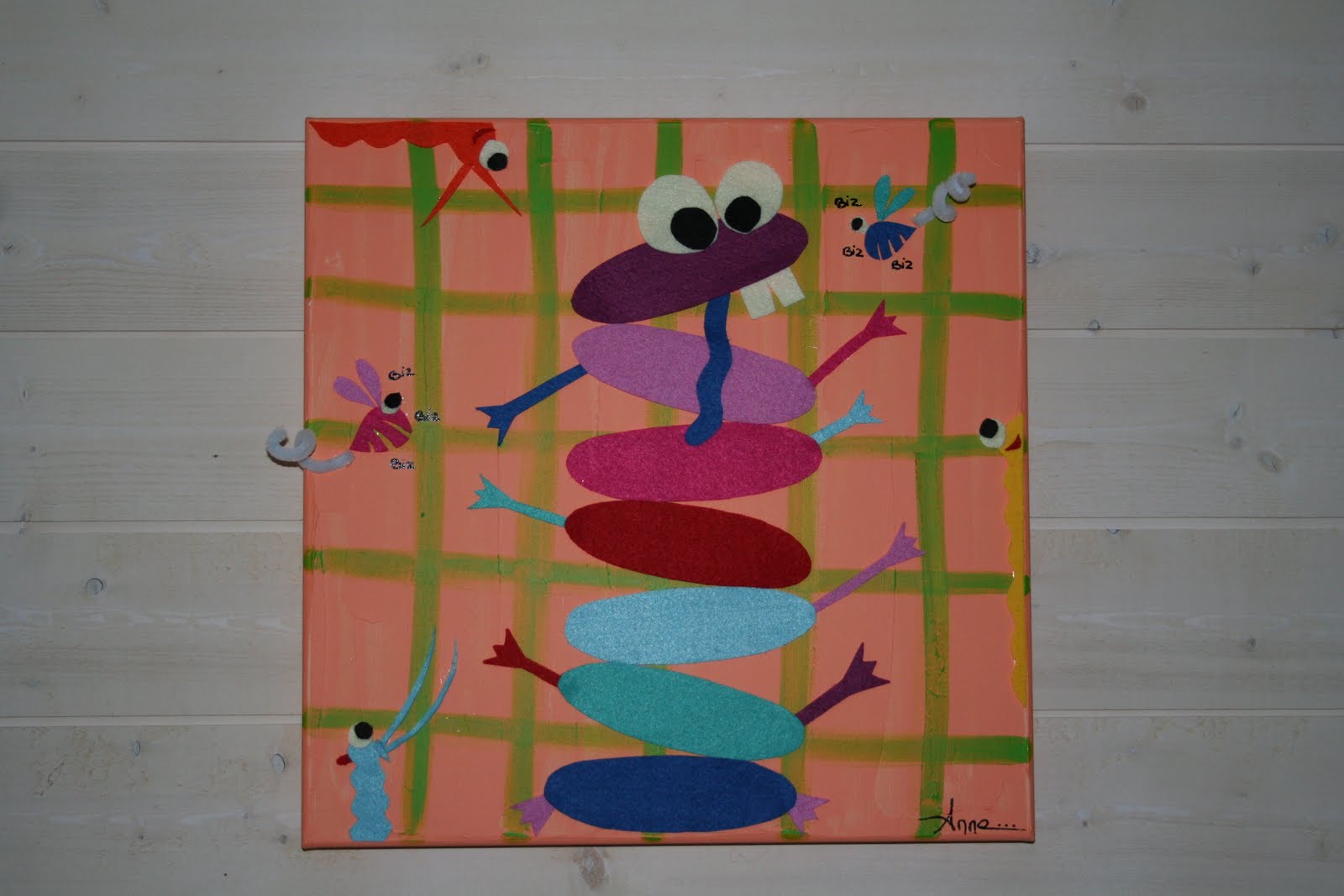 tableau rigolo: MA BOUTIQUE de toiles pour les bambins