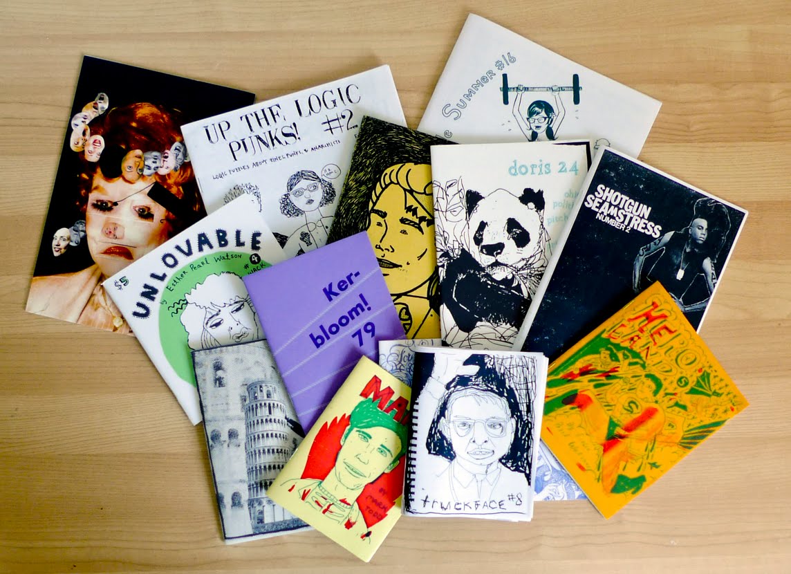 Playground Graphics (home): 8th Grade Digital Art: Zines