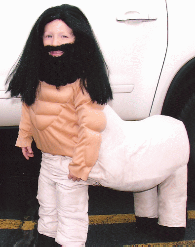 Fidgety Fingers: A DIY CENTAUR KID COSTUME?