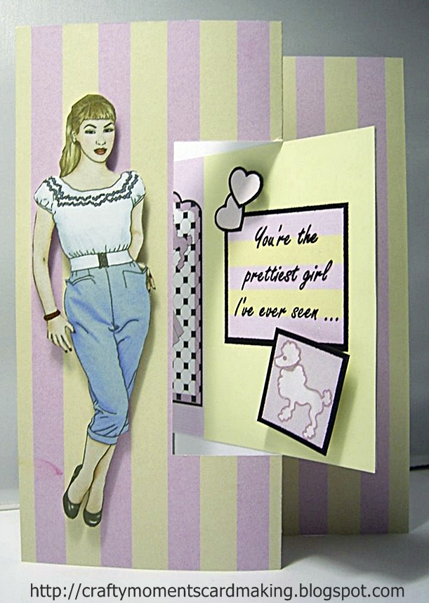 Crafty Moments: NANCY WATT'S FAB GLAM 50S CARDS