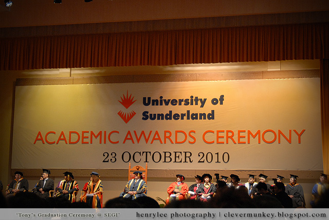 Tony's Graduation Ceremony at SEGI University College
