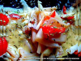 VanillaStrawberrySpringFields: CALAMARI/SQUIDS IN LEMON BUTTER GARLIC ...