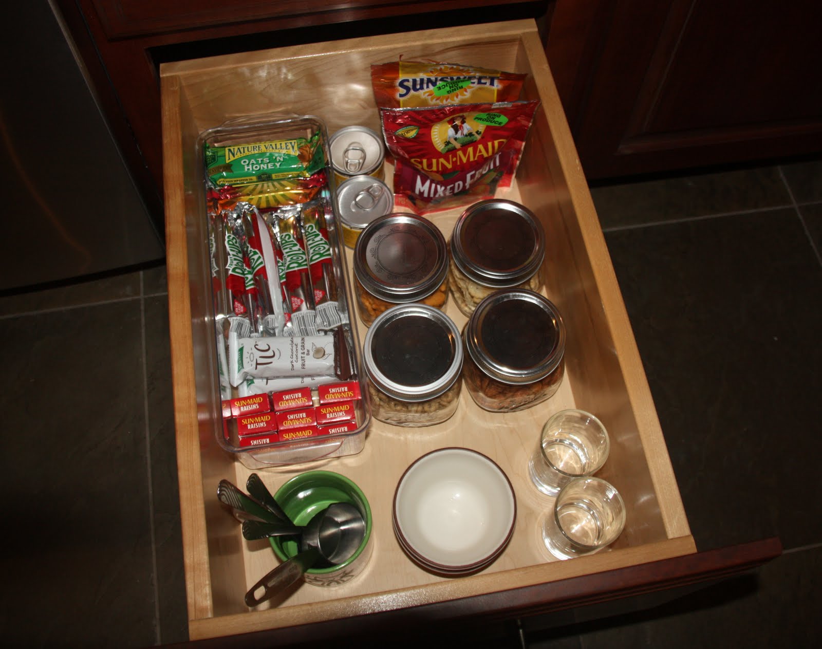 Counting Coconuts: Our Snack Break - Food & Set-up