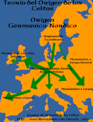 Alicia en el País del Espejo: [Origen de los Celtas] Teoría II - Origen ...