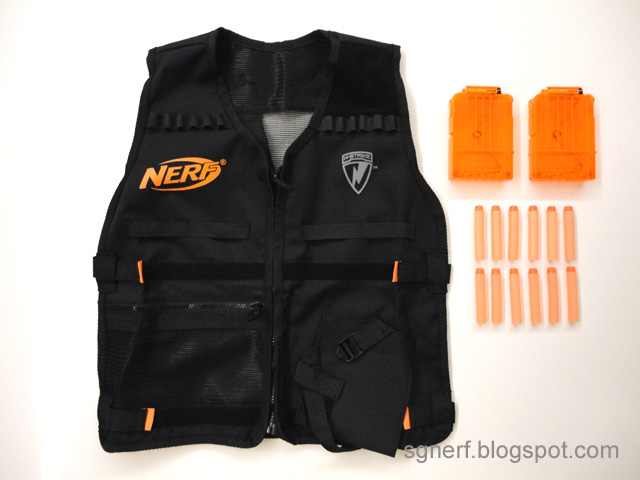 SG Nerf: Nerf Tactical Vest Set - Review!