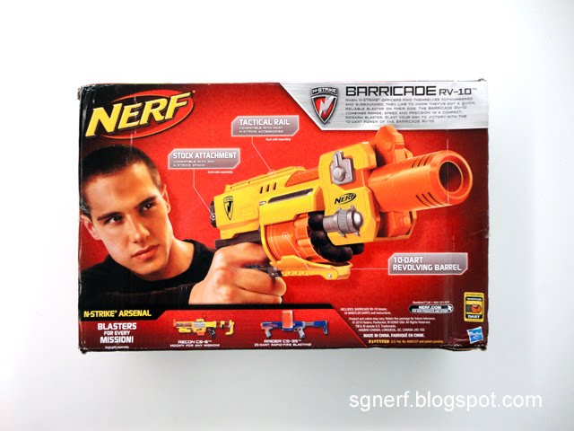 SG Nerf: Nerf Barricade RV-10 - Review!