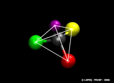 Professor Claysson: Carbono tetraédrico