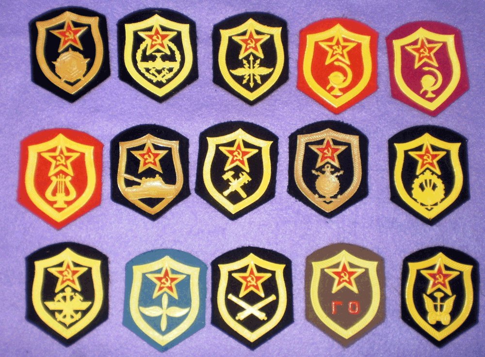 My Collectors Blog: Soviet insignias for a trade.