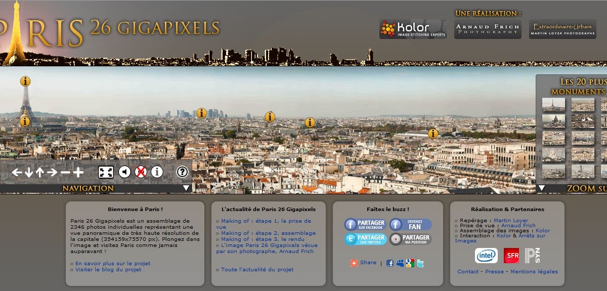 Living Online: A Paris 26 Giga Pixels Photo