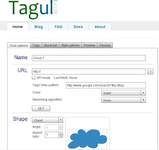Living Online: Make Tag Clouds With Tagul