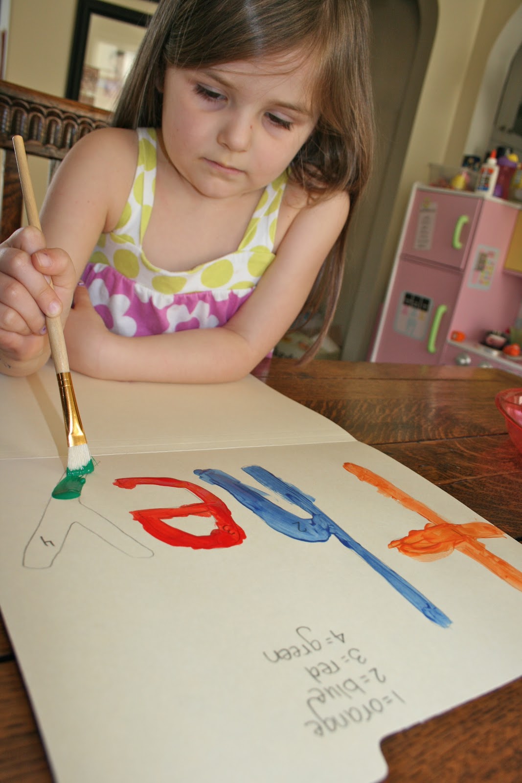 Paint by Number Sight Words!!