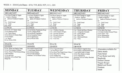6 week cycle school menu calendar - crowdright