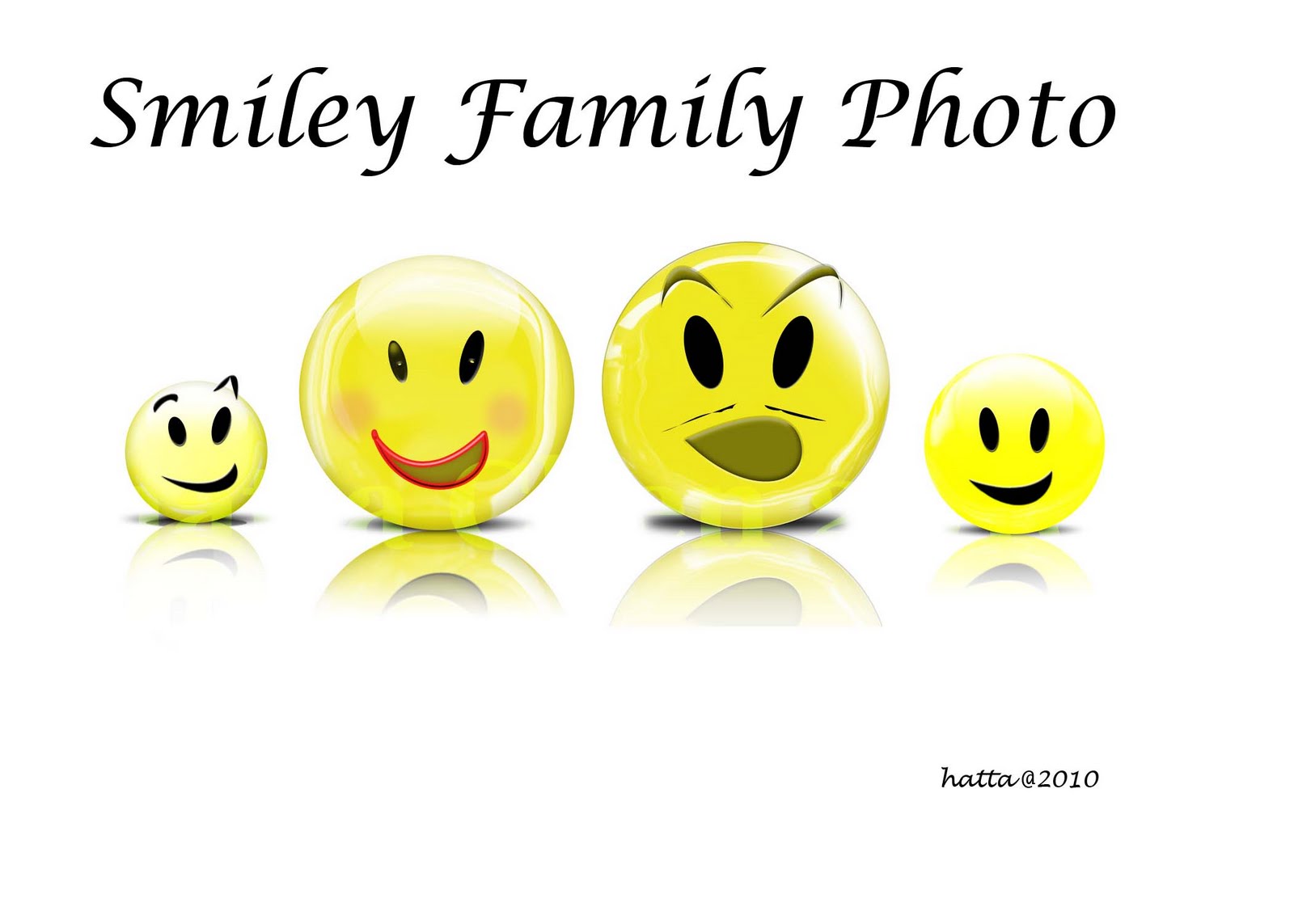 Shinny Glossy Smiley