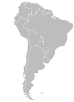 Big Blank Map Of South America