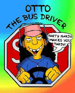 PERSONAJES SECUNDARIOS DE LOS SIMPSONS: Otto Mann