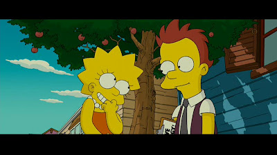 Mmm... The Simpsons, desmonde: Lisa and Colin. So cute together.