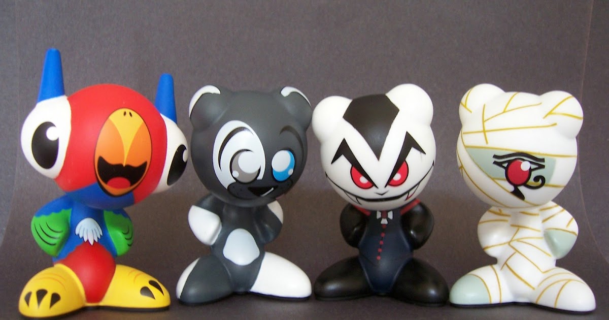 U.B. Funkeys Are Fun: Our New Funkeys ~ Rewind, Vlurp, Waggs, and Ptep