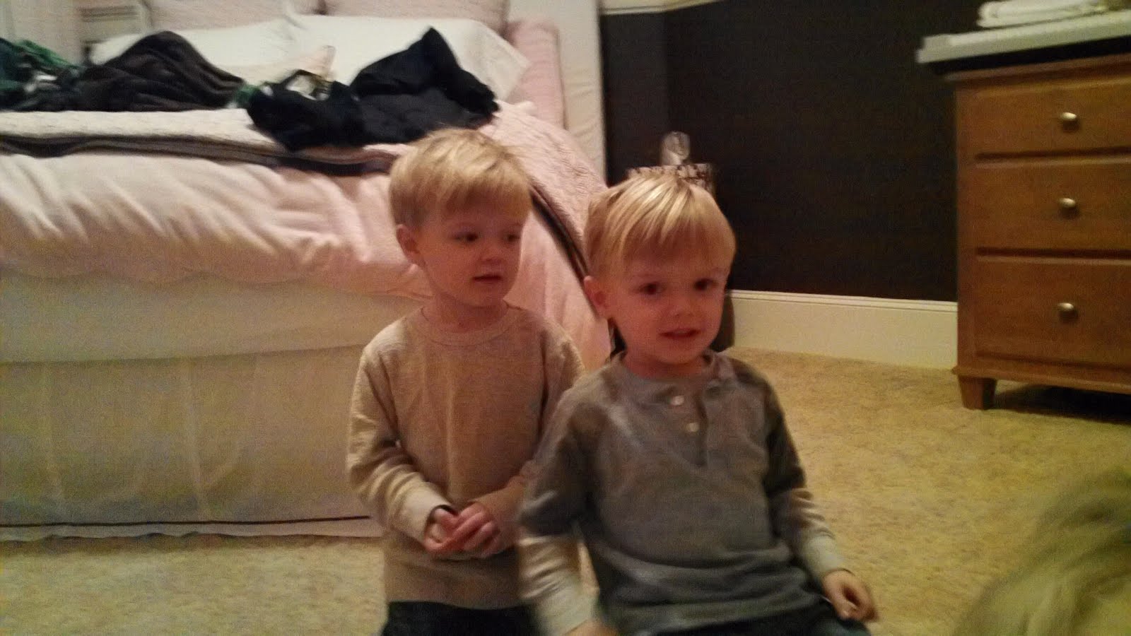 Babysitting My Twin Brothers: My brothers, Josh and Caleb