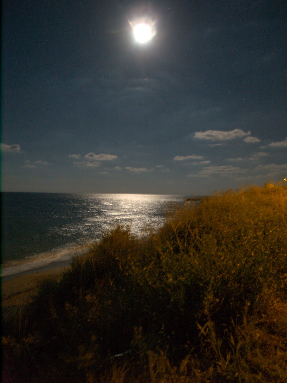 Jurnalu' lu' Abe de calatorie: noapte de sfarsit de vara in lumina lunii...