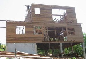 Green Heart Houses: House in Progress