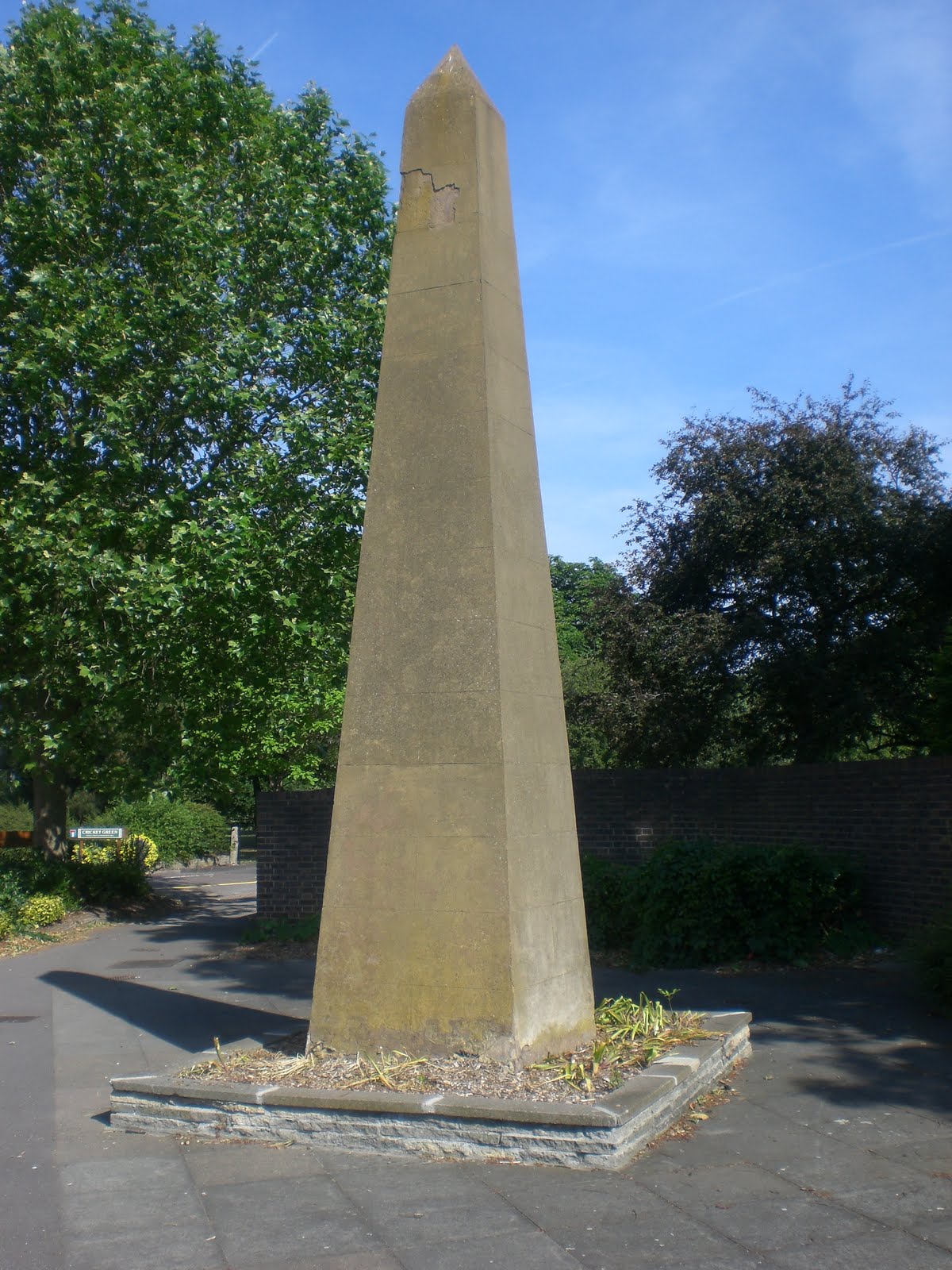 Faded London: The Mitcham Obelisk