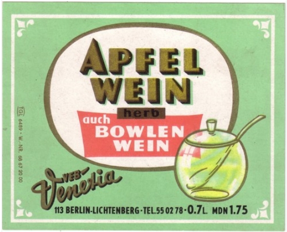 KAB - Äpfelwein-Stöffche-Äppelwoi: Apfelwein aus der "Hauptstadt der DDR"