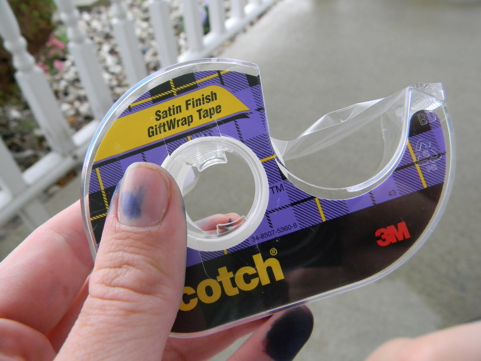 You will also need some plain old computer paper, plain old scotch tape ...