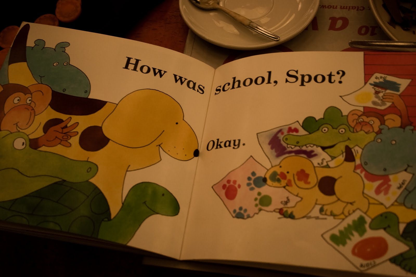 Rhys Machell: Spot Goes To School...
