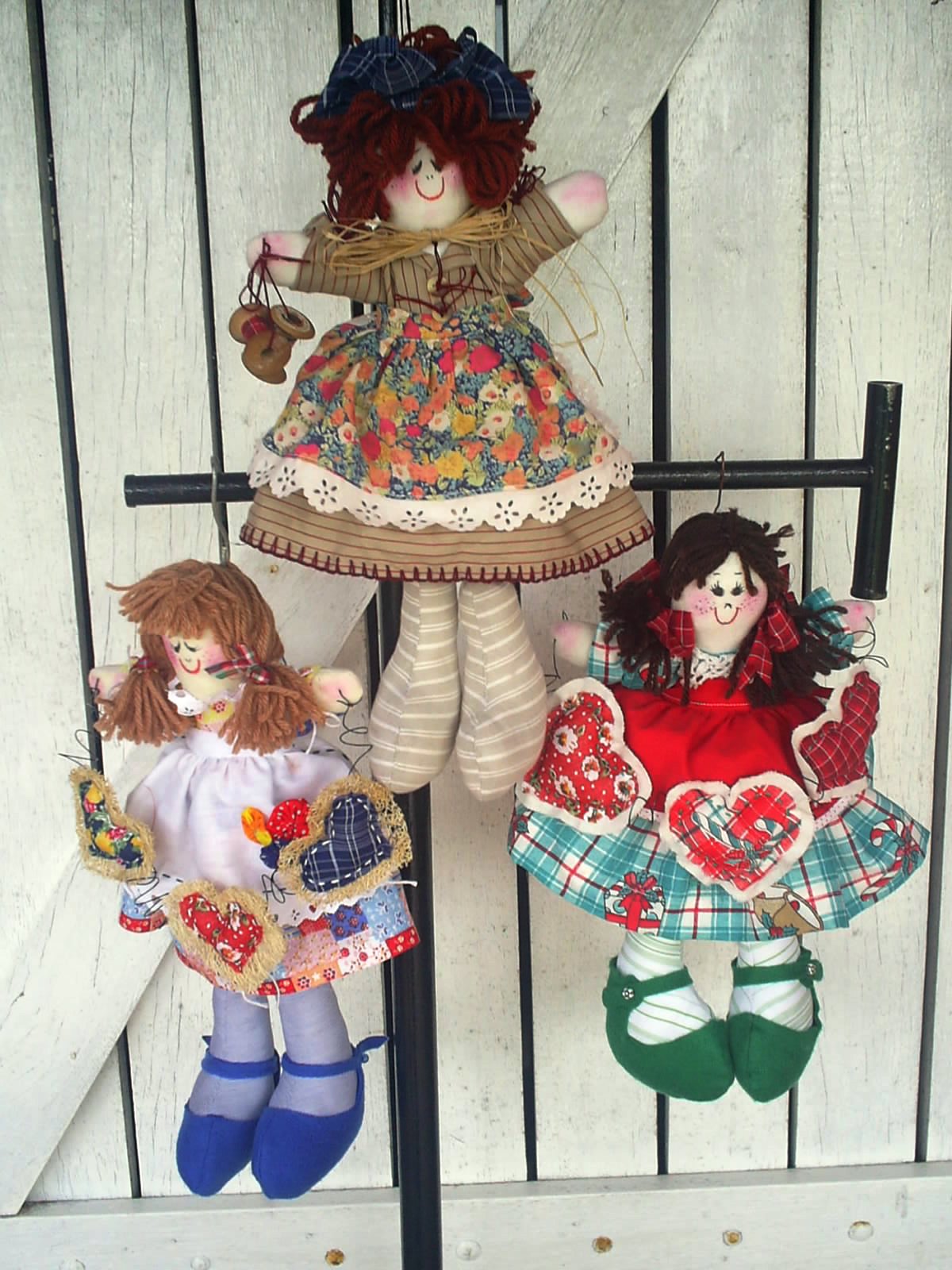 L. Anne artesanato: country dolls