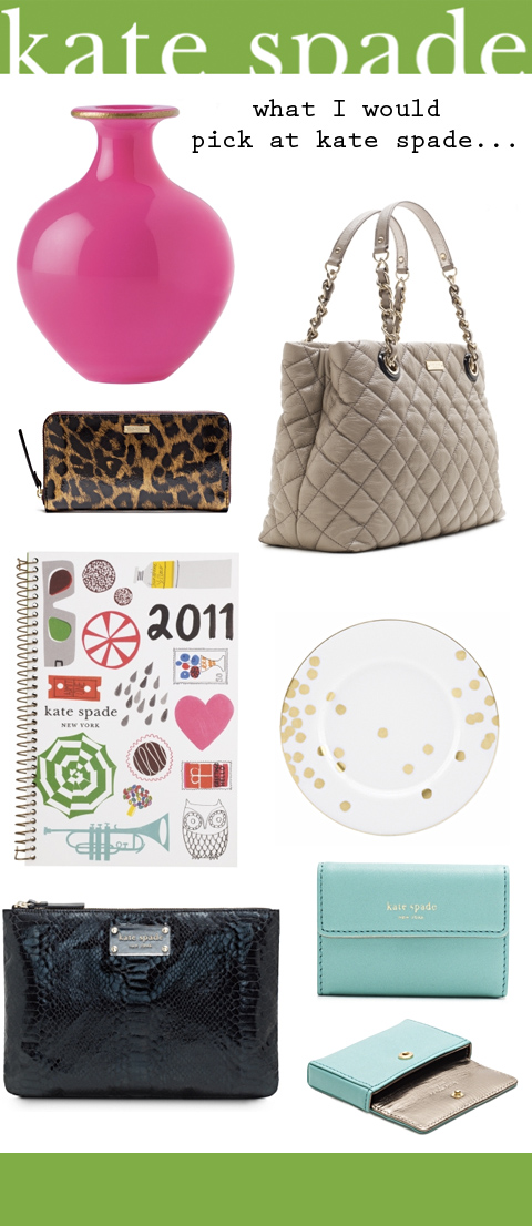 My Faves From Kate Spade.....(Via Made by Girl) - Made By Girl