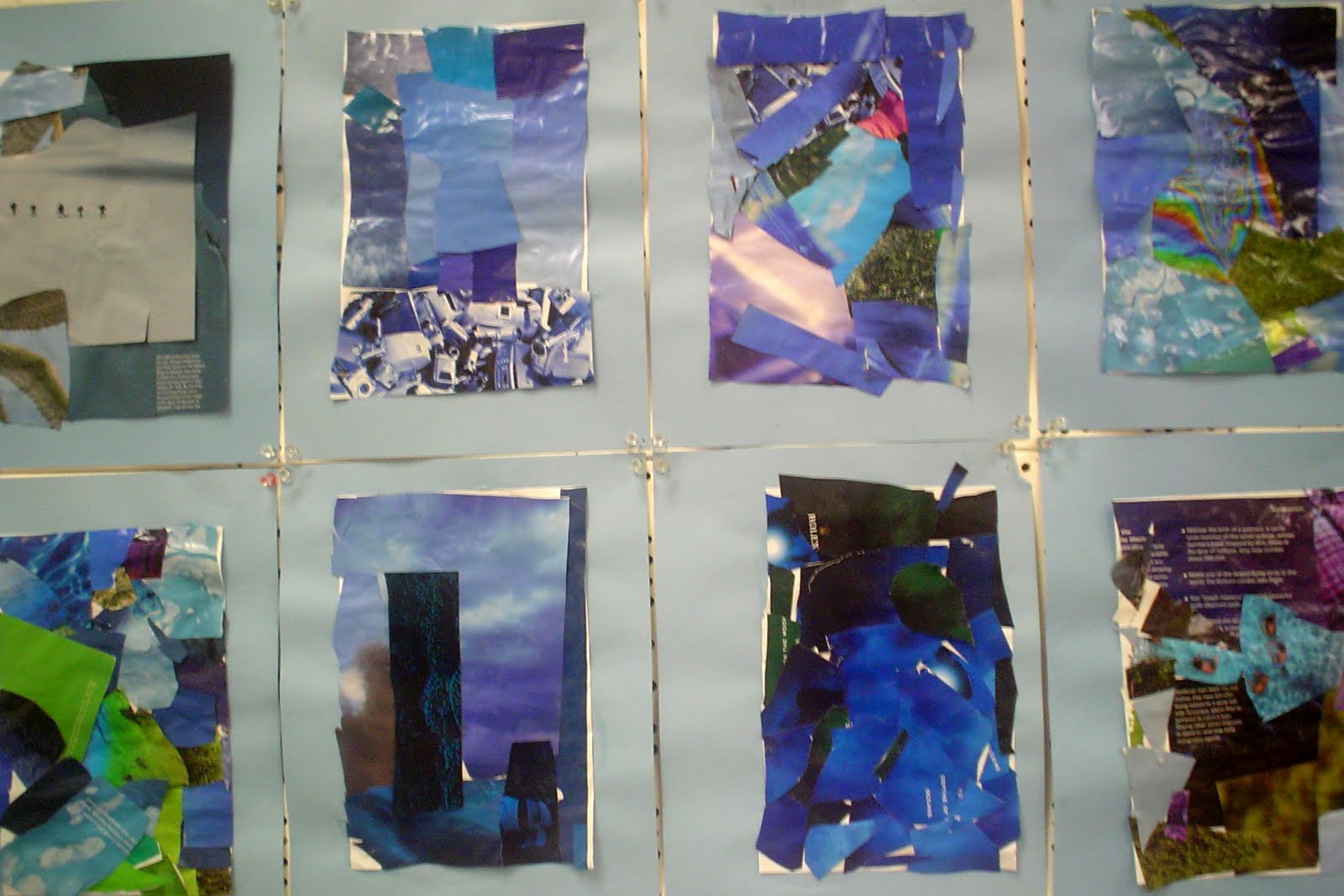 Lessons from the Art Room: 3rd Grade Collages