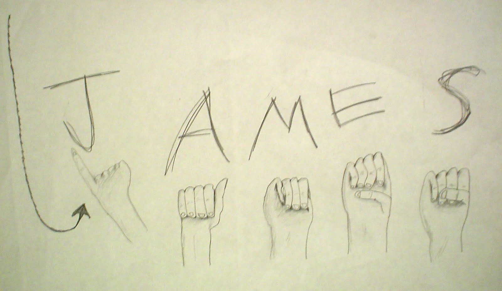 Lessons from the Art Room: American Sign Language Drawings