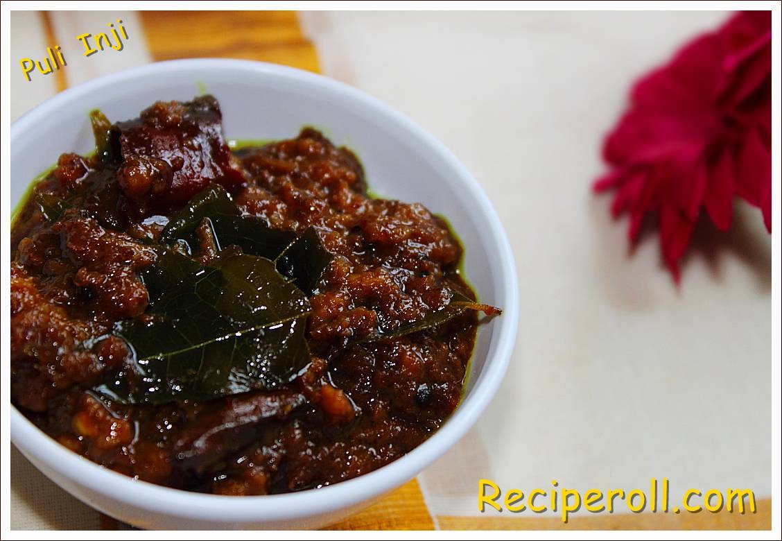 Puli Inji(Tamarind Ginger Curry) - Onam Special Curries