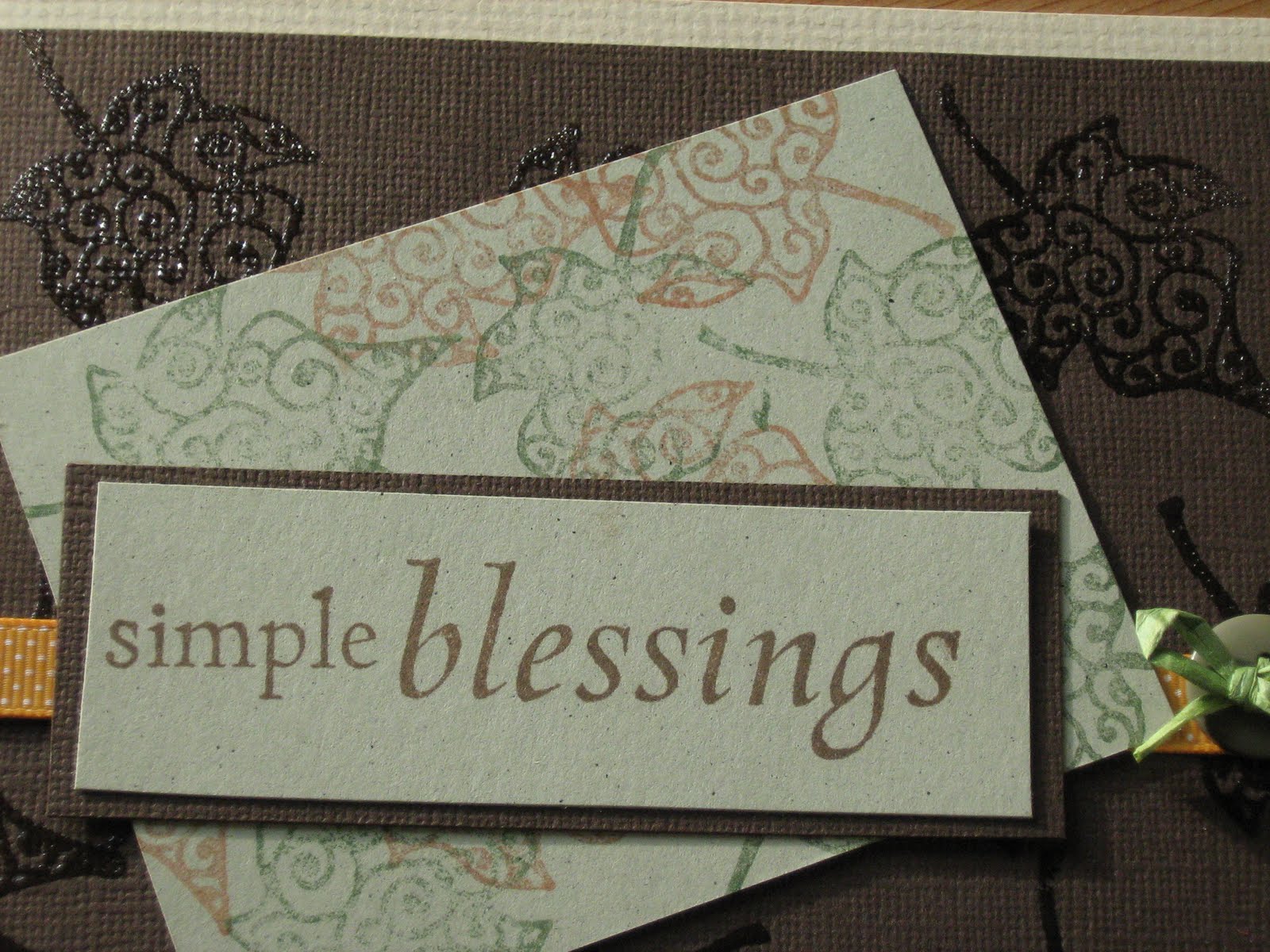 Delightful Details: Simple Blessings featuring UNITY STAMP CO.