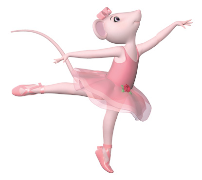 Fios de Luz: Angelina Ballerina - capítulo I