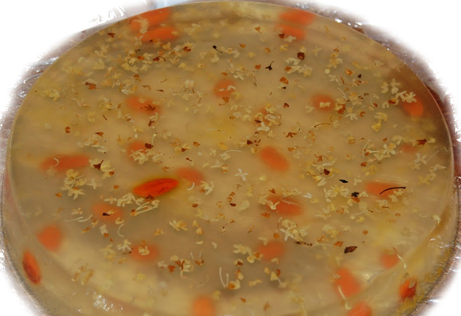 Osmanthus Jelly/ Gui Hua/桂花糕 ... or at least it looks like it is