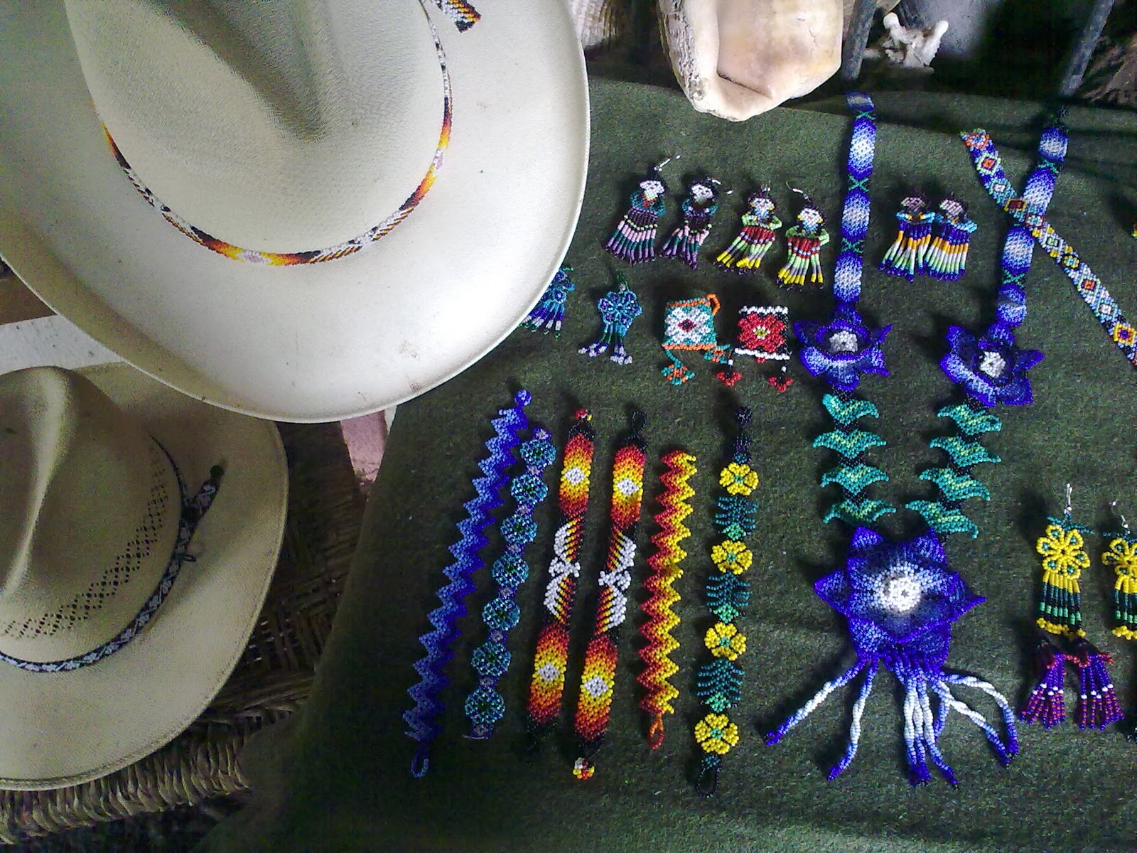 Las Palmas Rancho Organico y Ecologico: ARTE HUICHOL ELABORADO POR ...