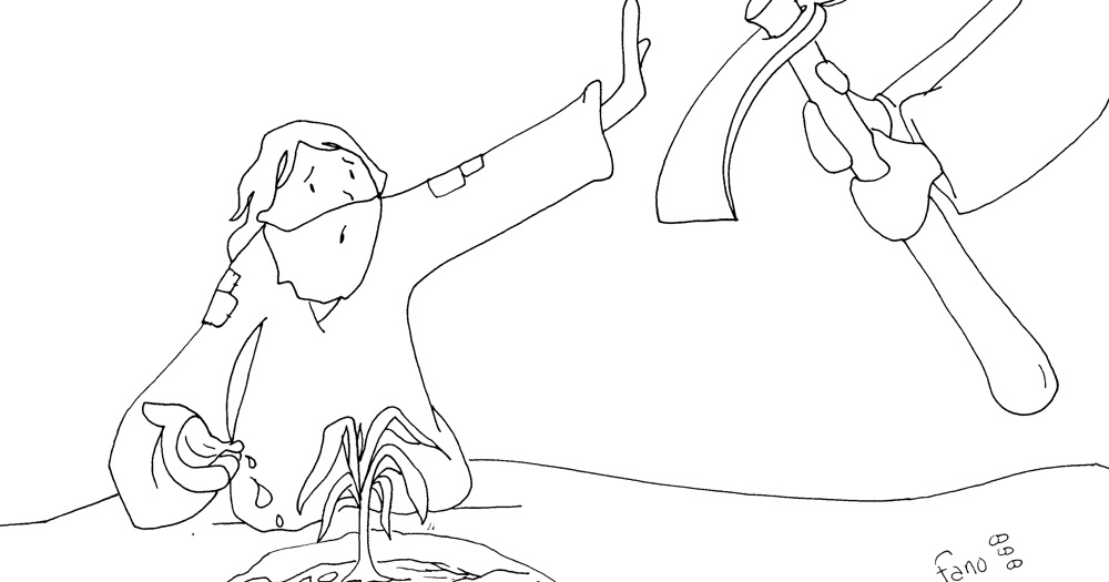 Educar con Jesús: Parábola de la higuera Lc 13,6-9 Colorea con Fano