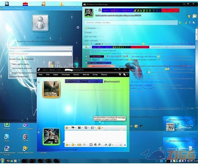 L & M Downloads: Windows 7 Skin for Windows Live Messenger