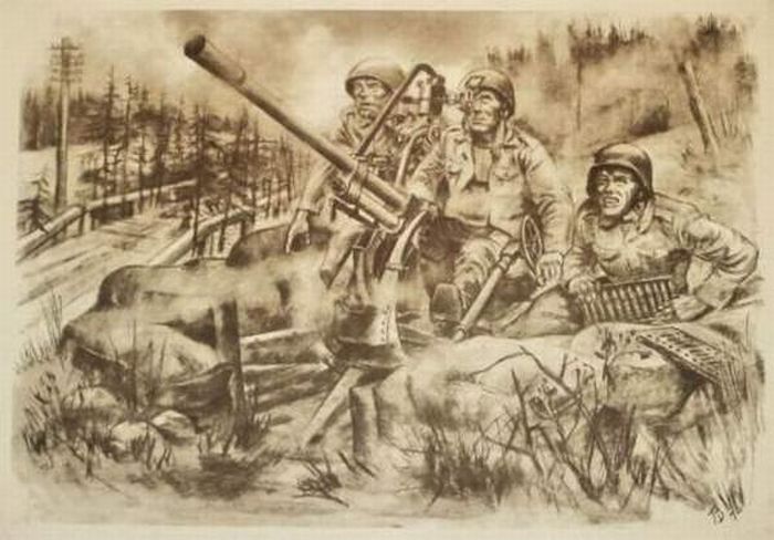 Amazing Images Blog: WWII Pencil Drawings