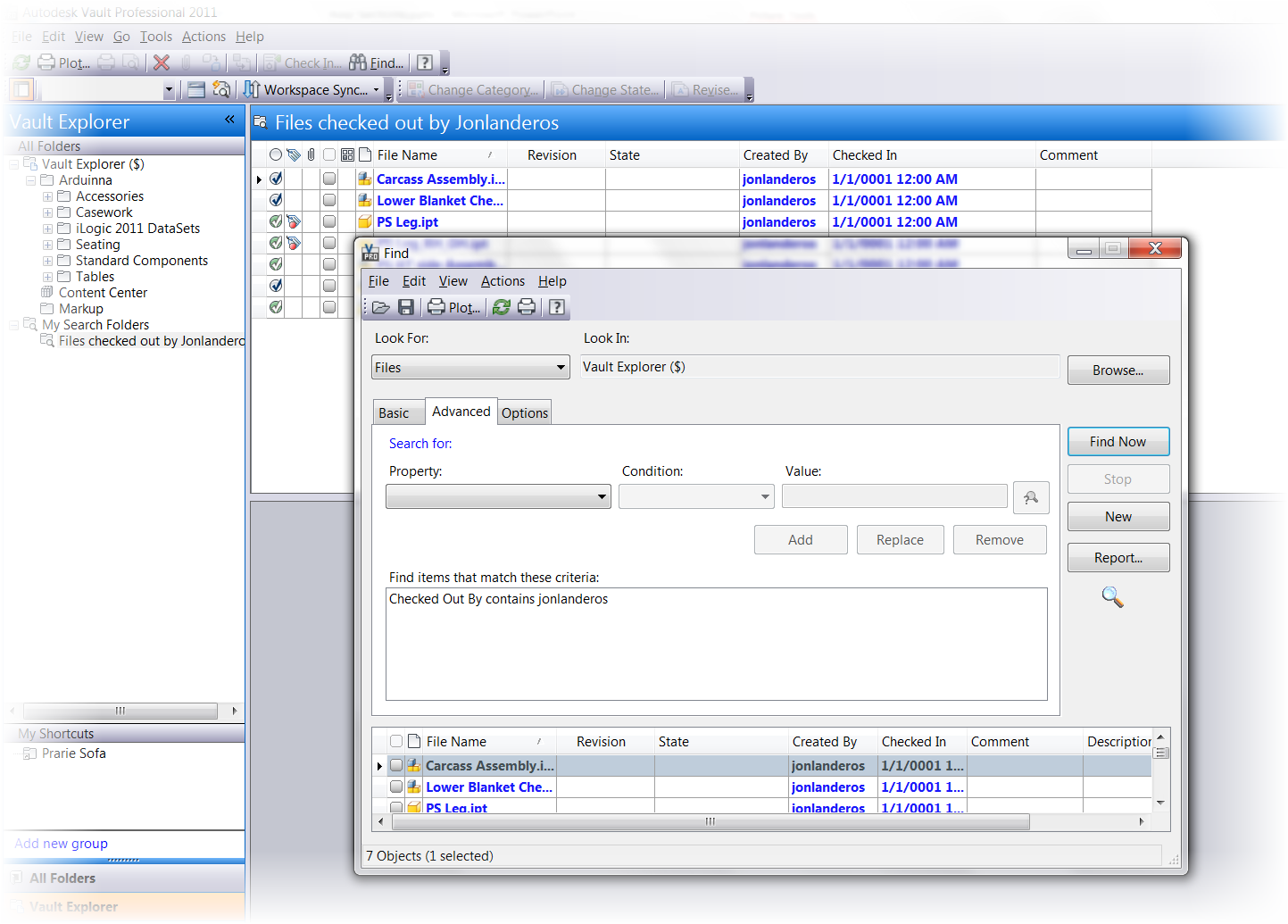 Creating the Saved Search