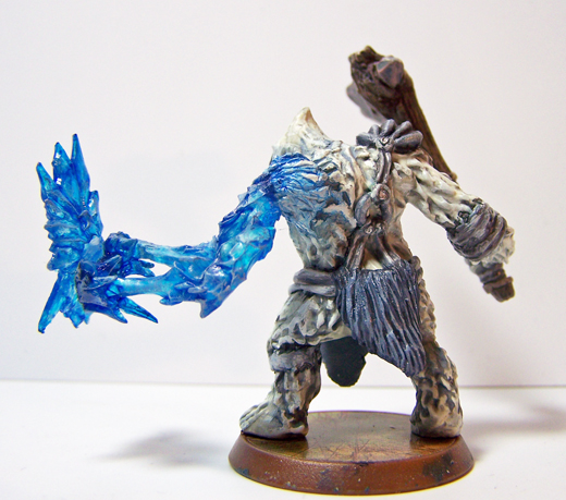Soundwarp's Space: Dzu-Teh Chieftain (customized Heroscape figure)