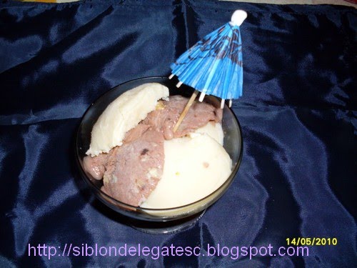 Si blondele gatesc: Inghetata de casa