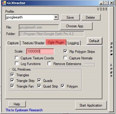 Make2d: Extracting 3d models from Google Earth