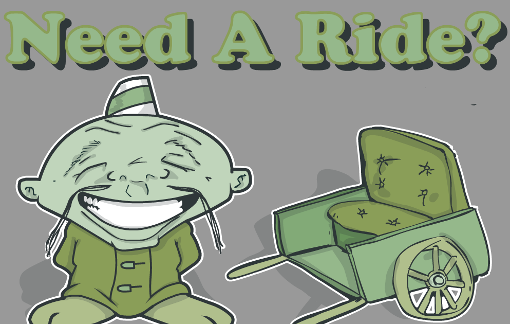 A Daily Doodle: Need a Ride?