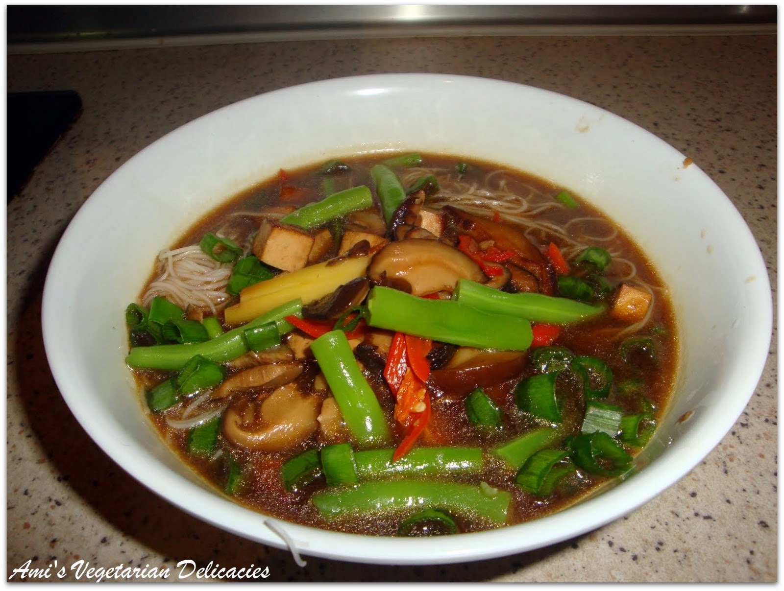 Ami's Vegetarian Delicacies: Monk’s Soup