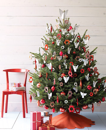 Lantliv i stan - en inredningsblogg: Klassiska julgranar