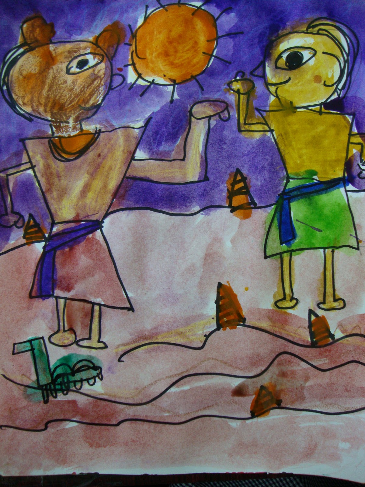 PLÁSTICA INFANTIL 5-9: El arte es una manifestación simbólica creada ...