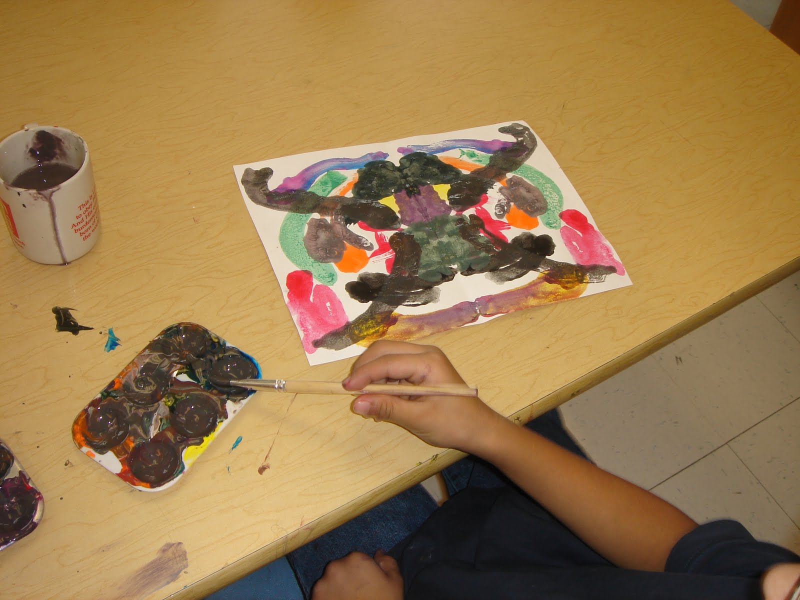 The Art Room: Symmetry Painting