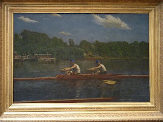 copying at the National Gallery: "The Biglin Brothers Racing" by Thomas ...